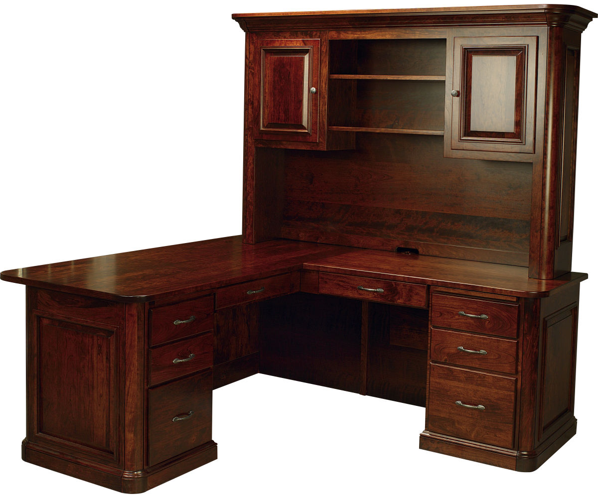 Santa Fe Corner Desk & Hutch | Twin Brook Furniture