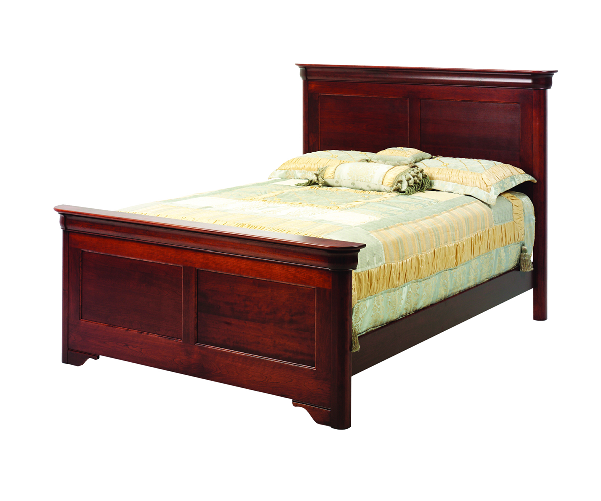 Louis Phillipe Panel Bed | Twin Brook Furniture