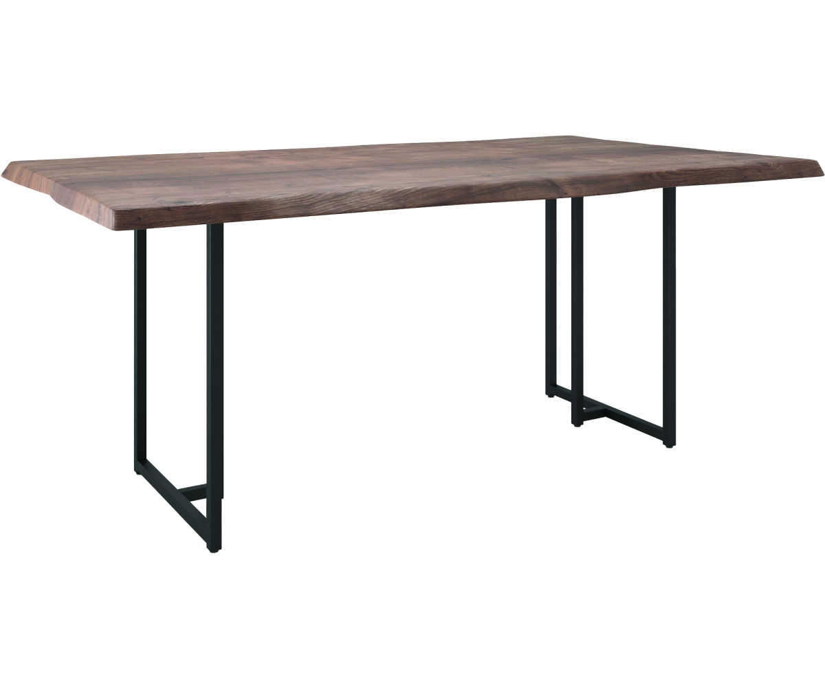 Live Edge Metal Tube Table | Twin Brook Furniture