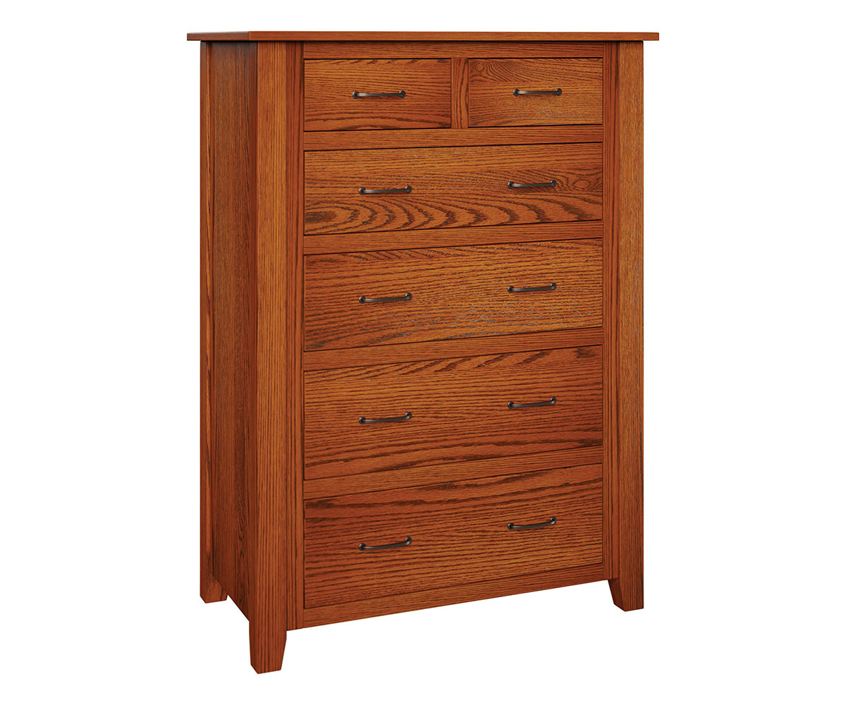 Shaker 6 Drawer Chest | Twin Brook Furniture