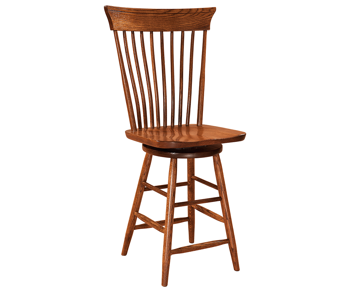 Plymouth Swivel Bar Stool | Twin Brook Furniture