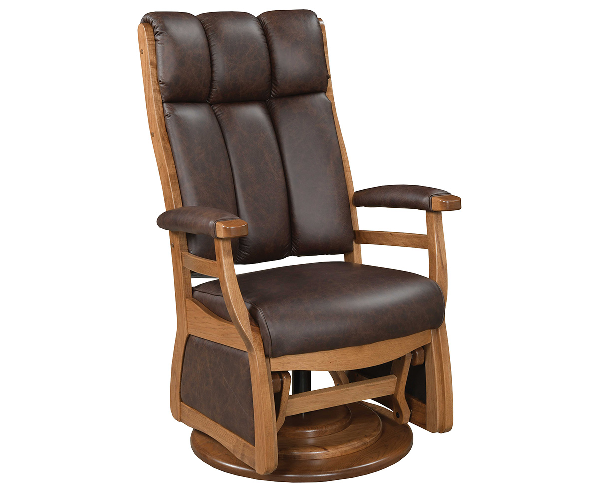 Paris High Back Swivel Glider | Twin Brook Furniture