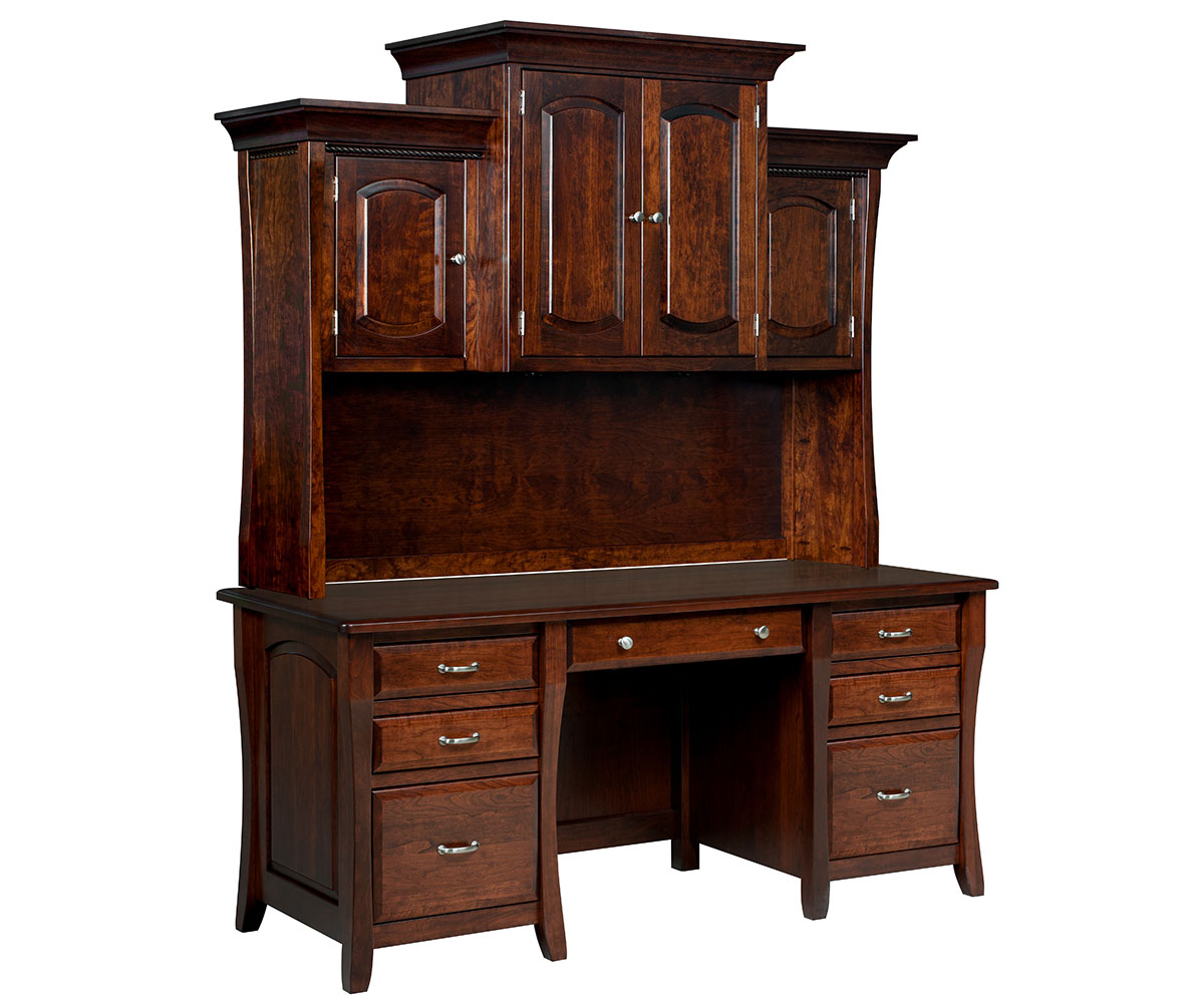 Berkley Desk with Hutch | Twin Brook Furniture