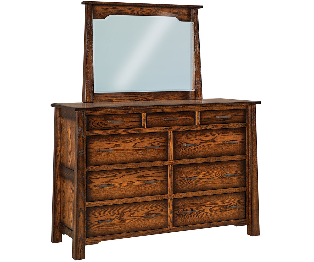 Cambridge 9 Drawer Mule Dresser | Twin Brook Furniture