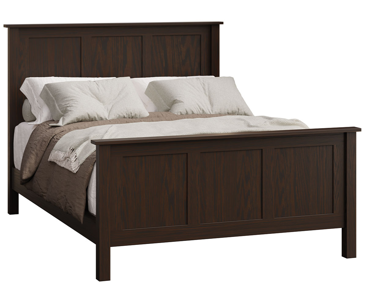 Shaker Bed with Regular Footboard | Twin Brook Furniture
